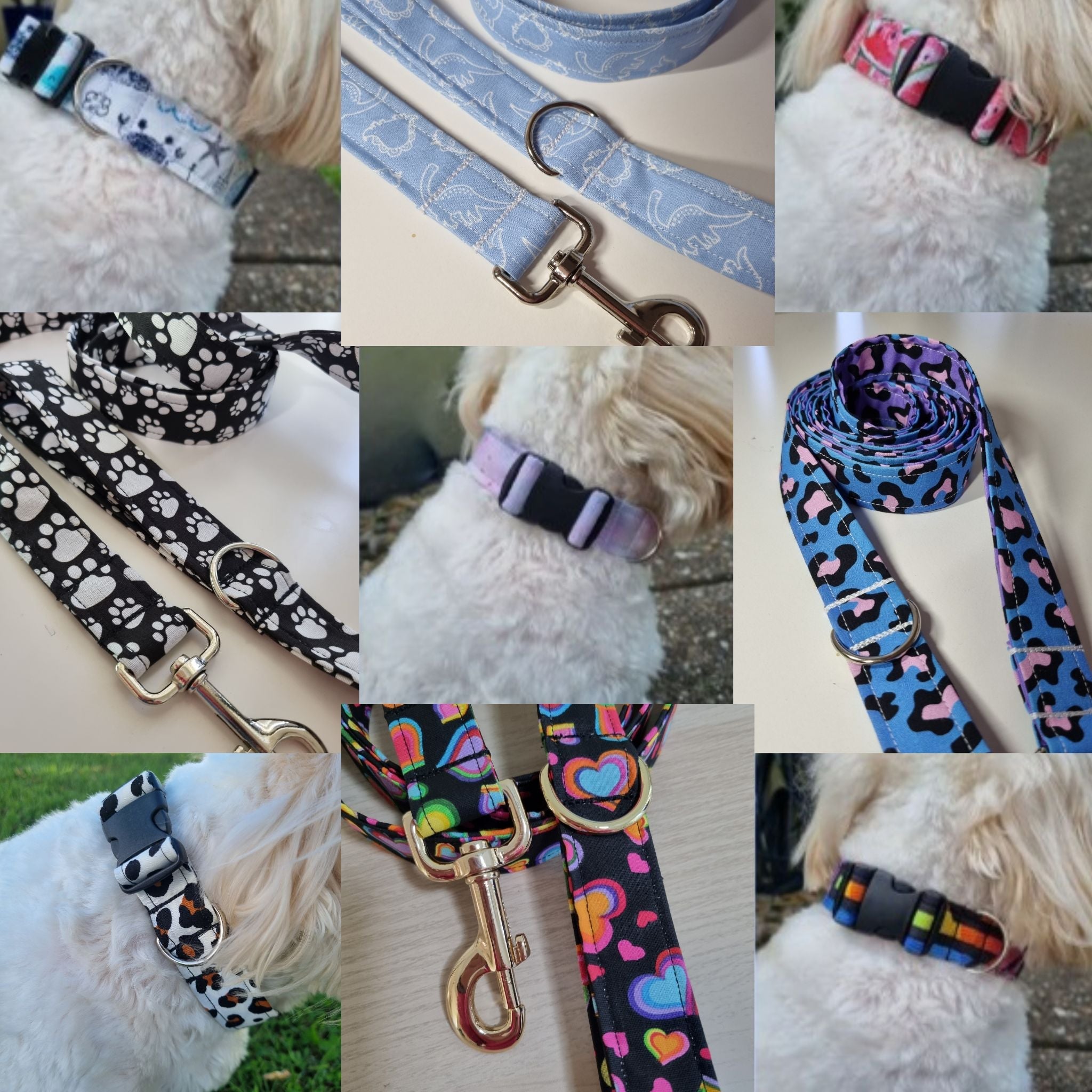 Collars & Leashes – Fluffy Bum Designs